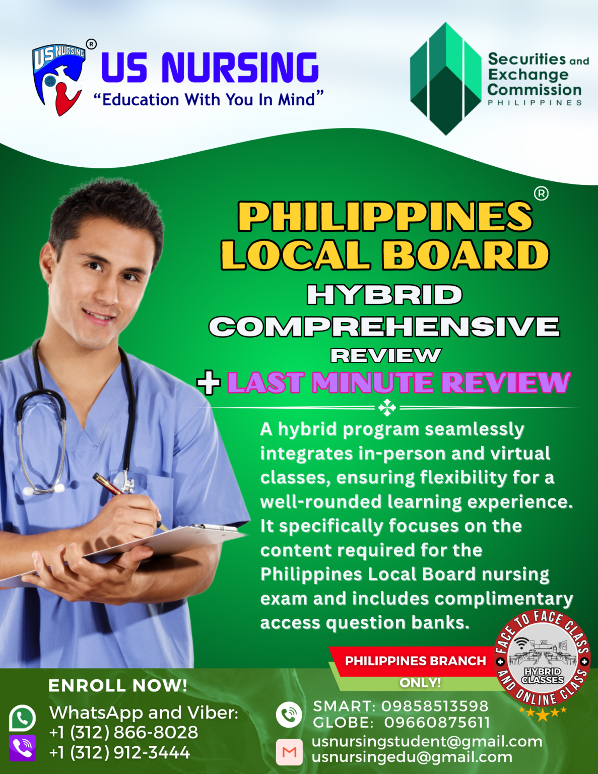 Our Programs – US Nursing Review Center – Philippines